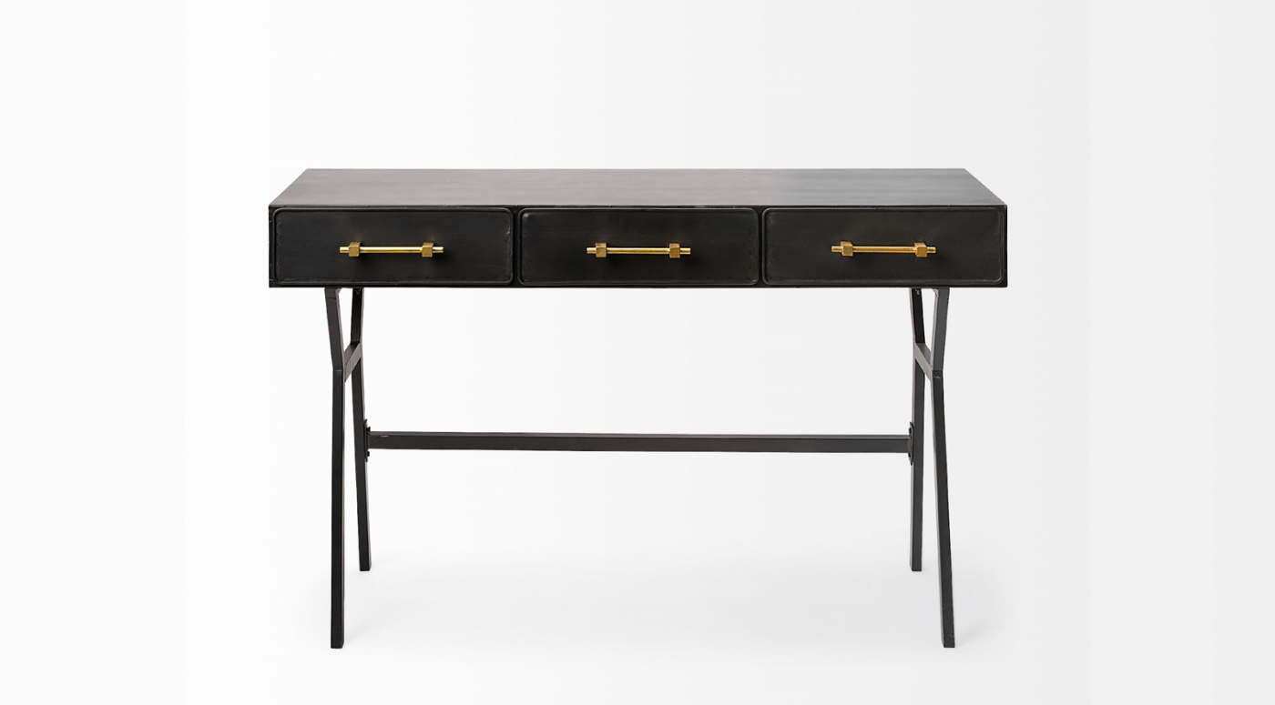 Vince Office Desk – Wood N Tassel Home